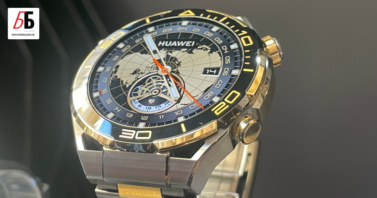 Huawei представи първия си златен смарт часовник от 18-каратово злато ...