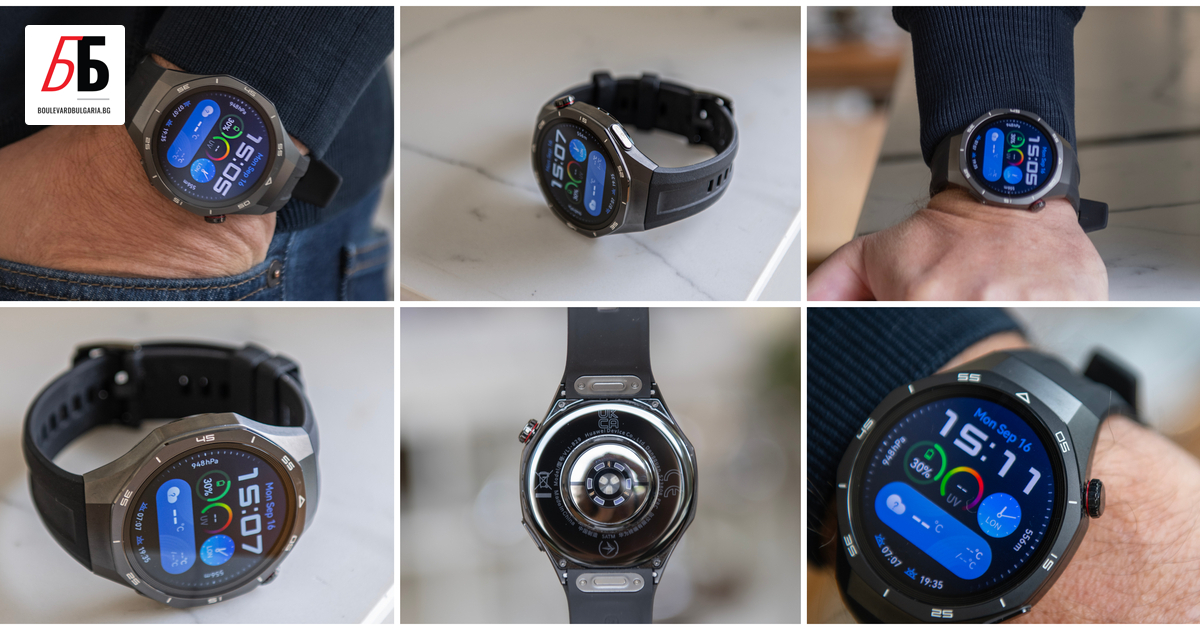 Huawei Watch GT 5 PRO: Готов да ви върне в правия път - Технологии ...