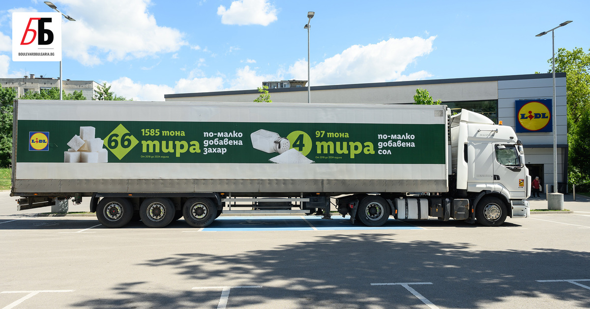 Lidl отчита 66 тира по-малко добавена захар и 4 тира по-малко сол в ...
